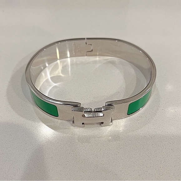Jewelry | New Luxe Letter H Bangle Bracelet | Poshmark